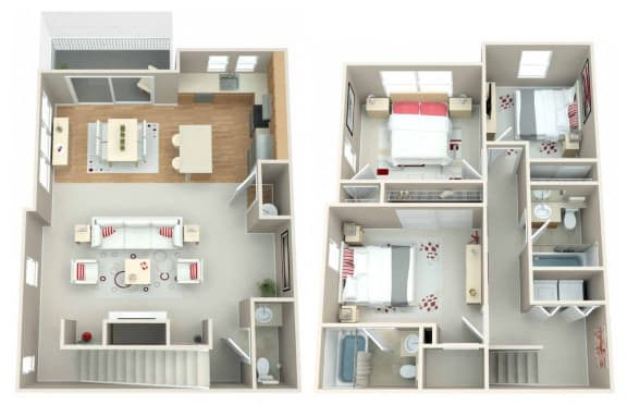 Floor Plans of Lookout at the Ridge in Washougal, WA