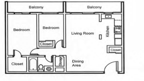 Floor Plans of Surrey Village in Surrey, BC