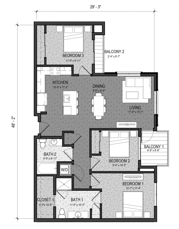 Floor Plans of Riverwalk in Castle Rock, CO