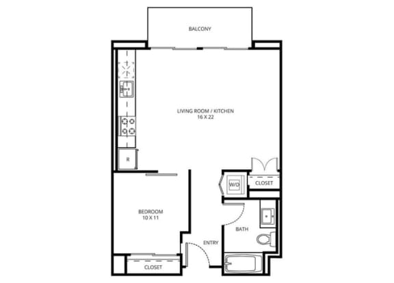 Studio, 1 & 2-Bedroom Apartments in Downtown Riverside, CA