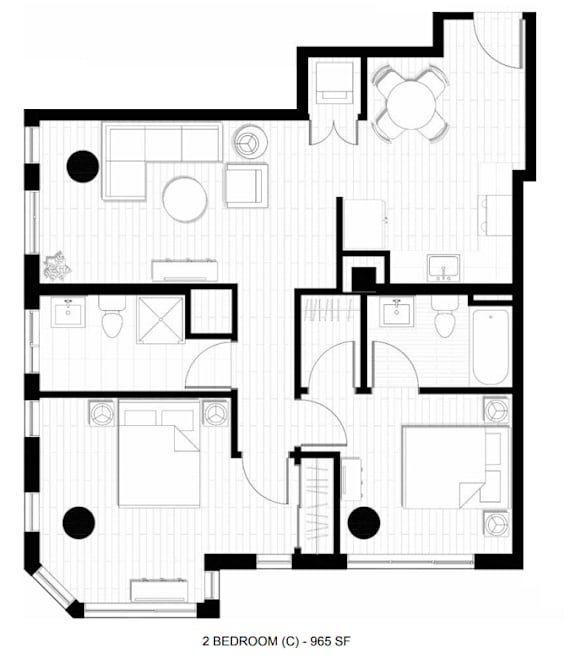 Floor Plans of O2 in Seattle, WA