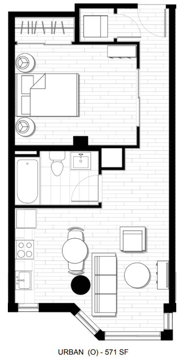 Floor Plans of O2 in Seattle, WA