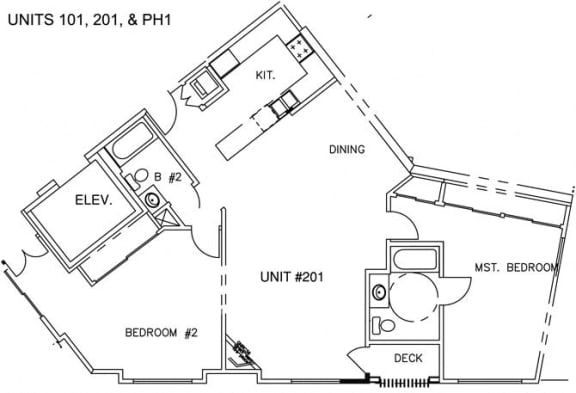 Floor Plans of McClellan Corner by Wiseman in Los Angeles, CA