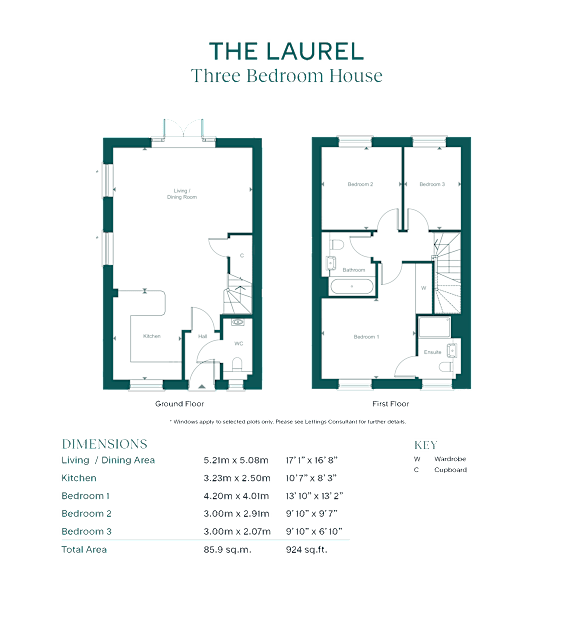 Floor Plans & Availability of Leaf Living at The Burrows