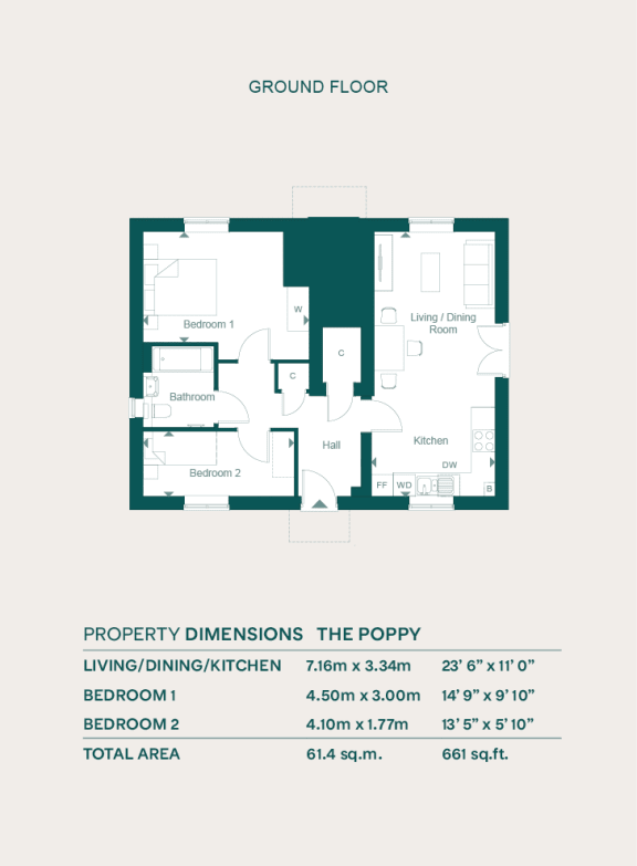 Floor Plans of Leaf Living at Chesterwell, Colchester in Colchester, ESSEX