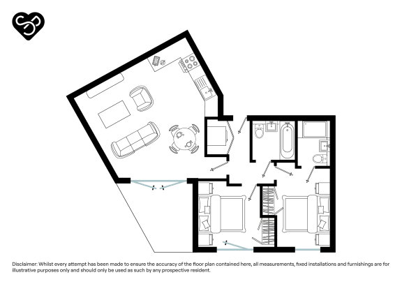 Sherborne Place | Apartments for Rent in Birmingham |Floorplans