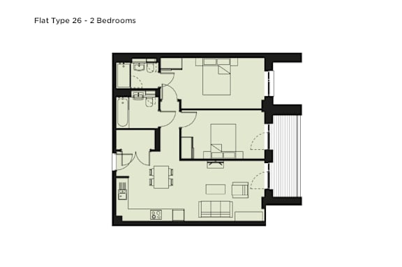 Floor Plans of The Lark in London, GREATER LONDON