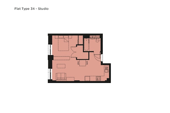 Floor Plans of The Lark in London, GREATER LONDON
