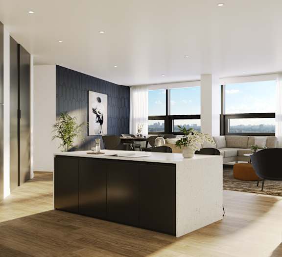 1, 2 & 3 Bedroom Apartments in Birmingham | The Octagon