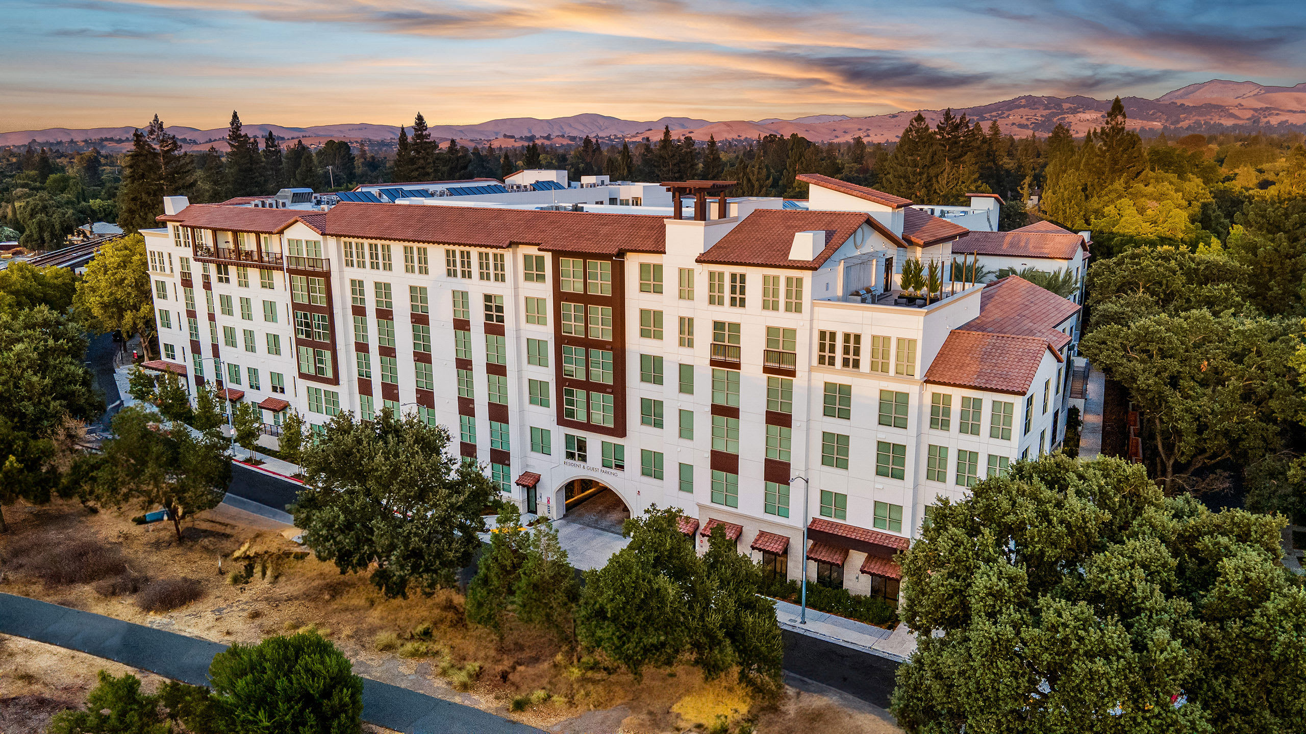 A1 Apartment Floor Plan in Walnut Creek, CA | The Overlook at Walnut Creek