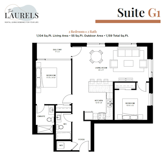 Floor Plans of The Laurels in Waterloo, ON