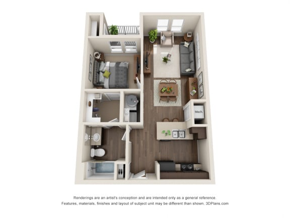 1, 2 & 3 Bedroom Apartments in San Antonio, TX | Rio Lofts