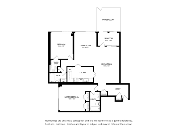 Floor Plans of Widdicombe Place in Etobicoke, ON