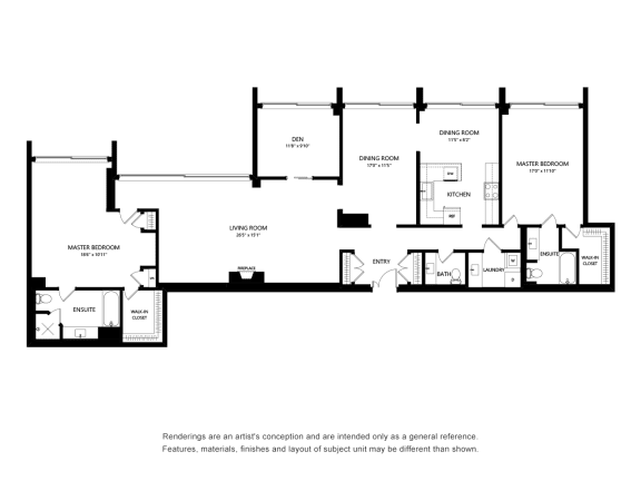 Floor Plans of Widdicombe Place in Etobicoke, ON