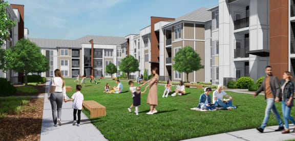 New Apartments in Roanoke, VA | The View at Blue Ridge Commons