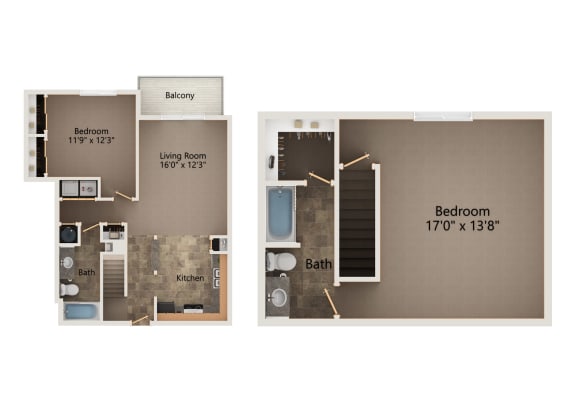 Floor Plans | Highland View Apartments