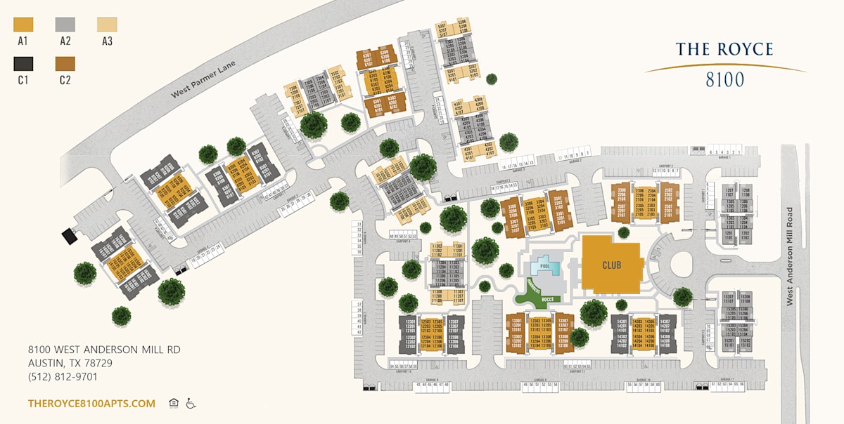 Community Map | The Royce at 8100