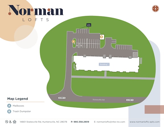 Huntersville, NC, Apartments | Directions to Norman Lofts