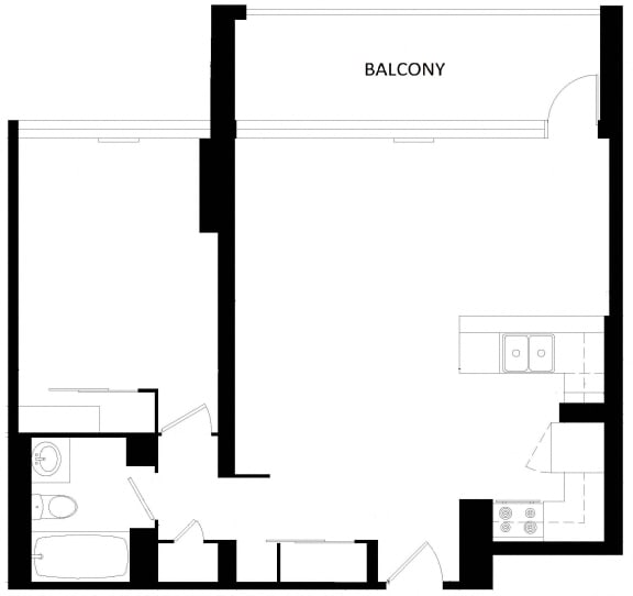 Floor Plans of Main Square in Toronto, ON
