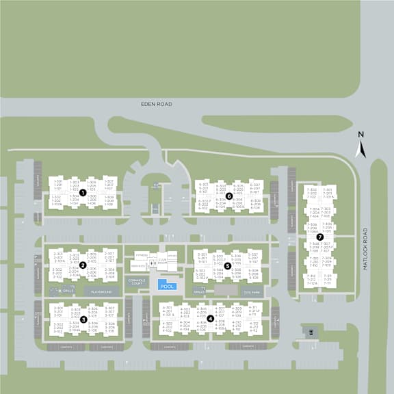 Matlock Flats | Property Map