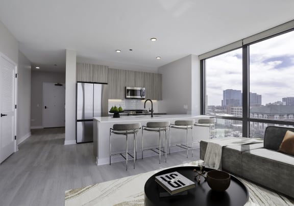Luxury 1 Bedroom Uptown Apartments: New Construction