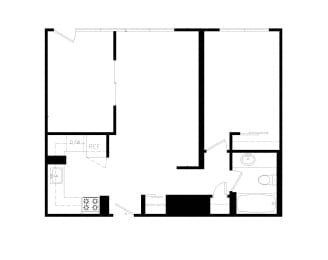 Floor Plans of Main Square in Toronto, ON