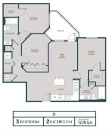 Floor Plans of The Queue in Fort Lauderdale, FL
