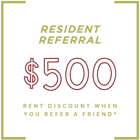 Humboldt Senior 55+ Apartments | Resident Referral Program