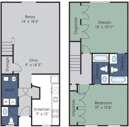 1, 2 & 3 Bedroom Apartments in Chesapeake, VA | Holly Point Apartments