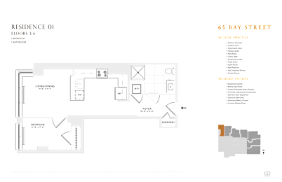 Studio, 1 & 2-Bedroom Apartments in Jersey City | 65 Bay Street