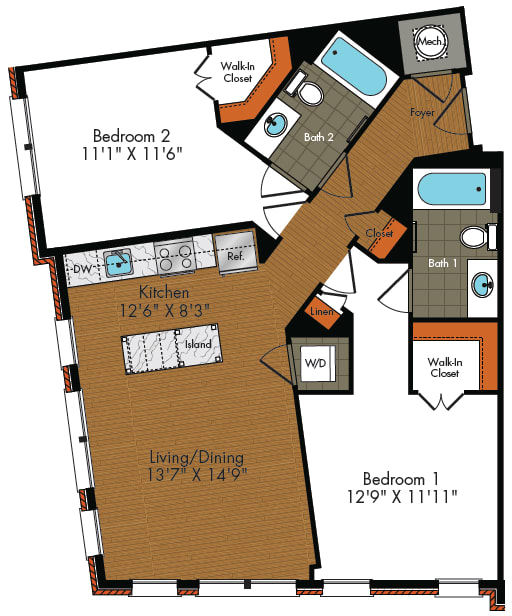 Studio, 1 & 2 Bedroom Apartments in Silver Spring, MD | The Citron