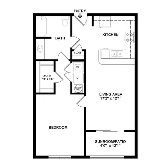 Fort Mill Apartments | Millcrest Park Floor Plans