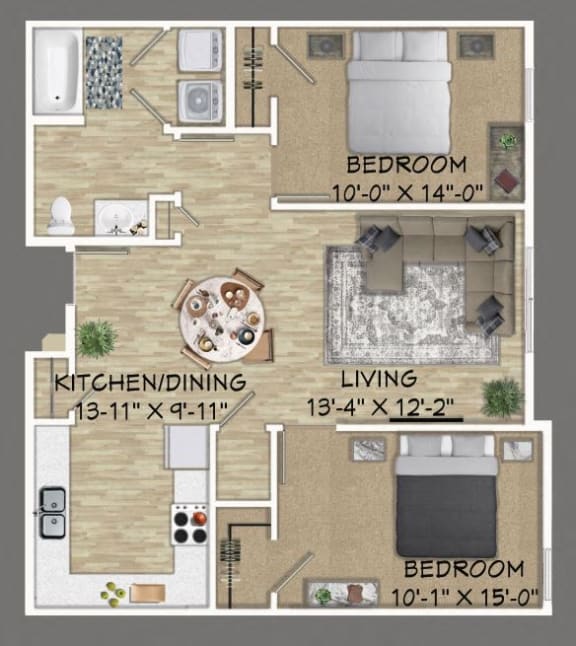 Floor Plans of Fairwood Commons Senior Community in Columbus, OH