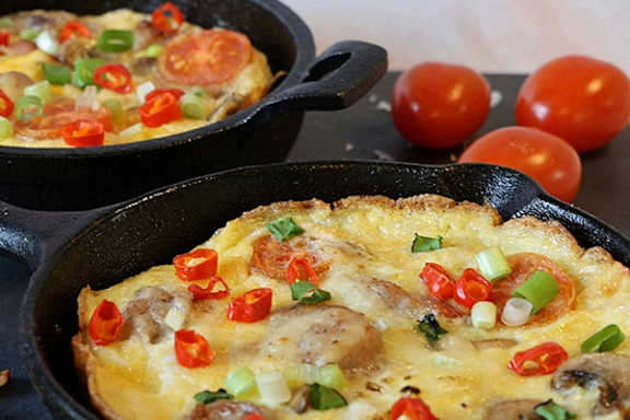how to cook an omelette on an electric stove