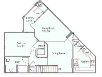Floor Plans of Lerner Parc Dulles in Dulles, VA