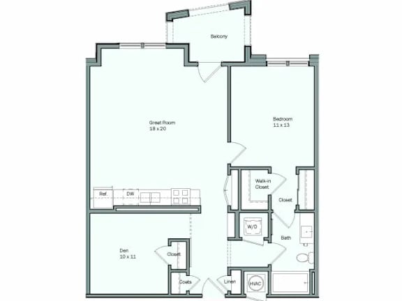 Floor Plans of Lerner Windmill Parc in Dulles, VA