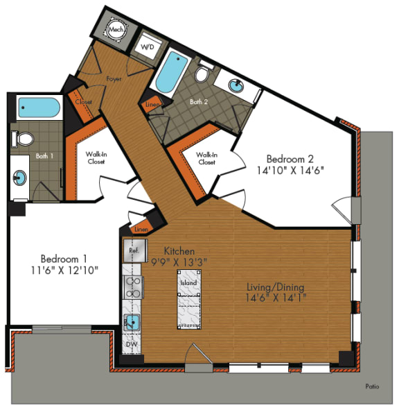 Studio, 1 & 2 Bedroom Apartments in Silver Spring, MD | The Citron