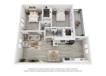 1 & 2 Bedroom Apartments in Raleigh, NC | Shellbrook