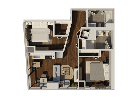 Studio, 1 & 2-Bedroom Apartments in South Loop | Eleven40