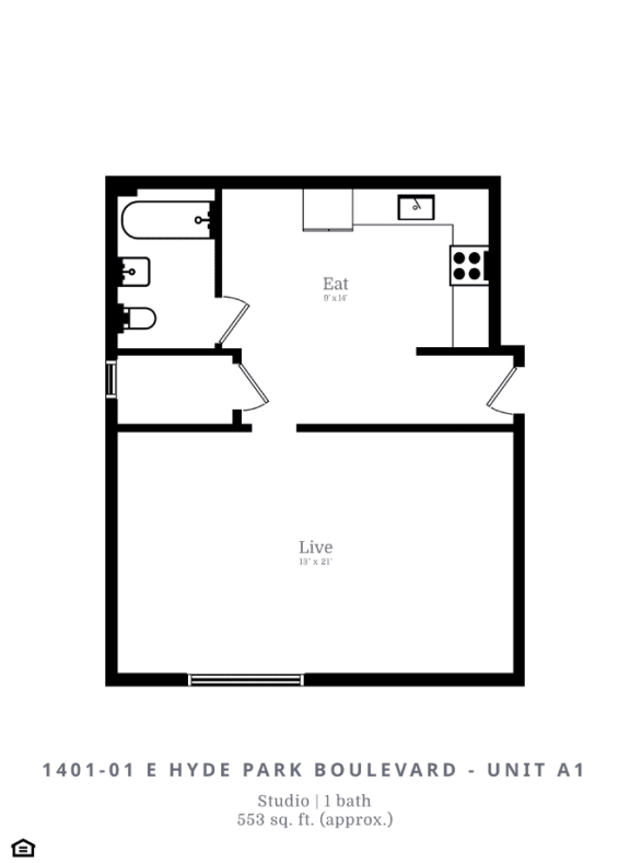 Floor Plans of Ivy at Carlson in Chicago, IL