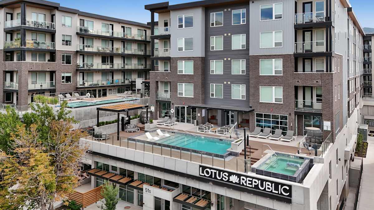 Downtown SLC • Resort-Style Pool & Spa • Studios from the $1,200s