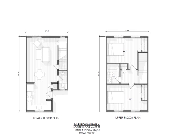 Floor Plans of Halcyon Collective in Arroyo Grande, CA