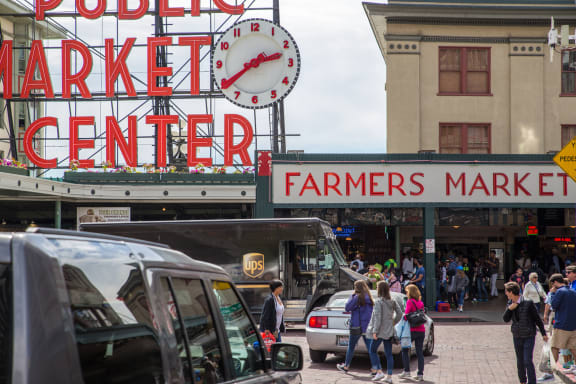 Photos and Video of Post Alley Court in Seattle, WA
