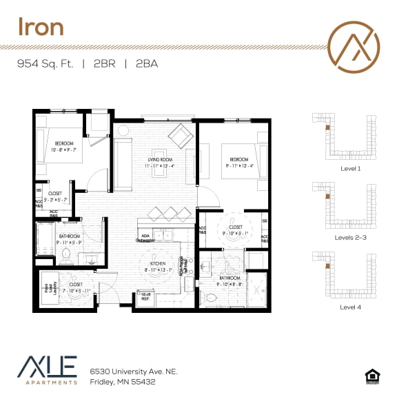 Axle Apartments | Floor Plans