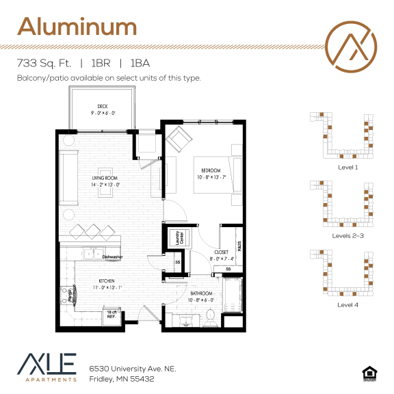 Axle Apartments | Floor Plans