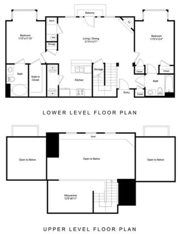 Floor Plans of City Gate Apartment Homes in Denver, CO