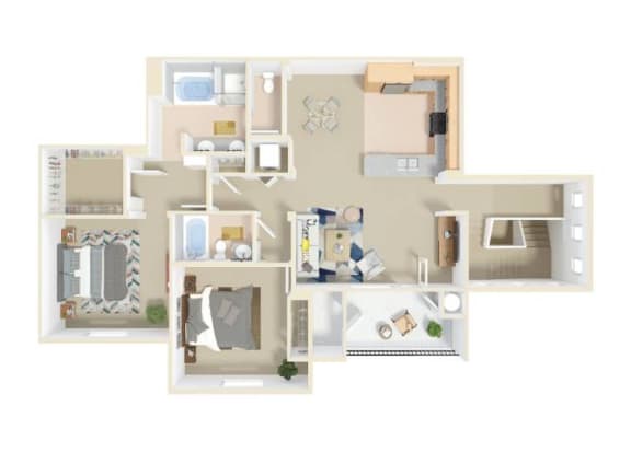 1, 2, 3 & 4 Bedroom Apartments in Ocean View Hills, CA | Greenfield Village
