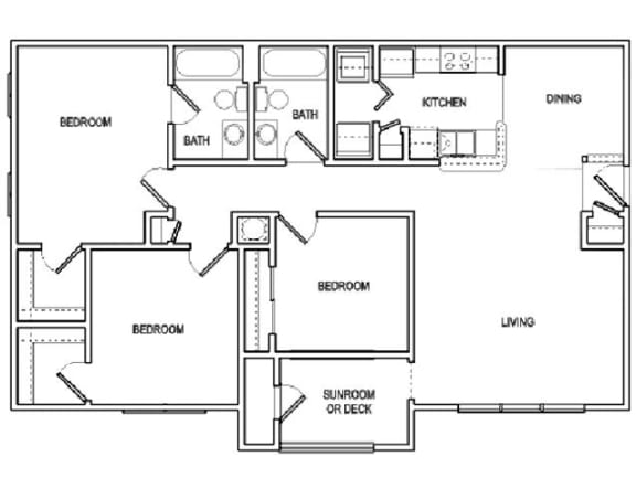 1, 2 & 3-Bd Apartments in Downtown Columbia, SC | Vista Commons