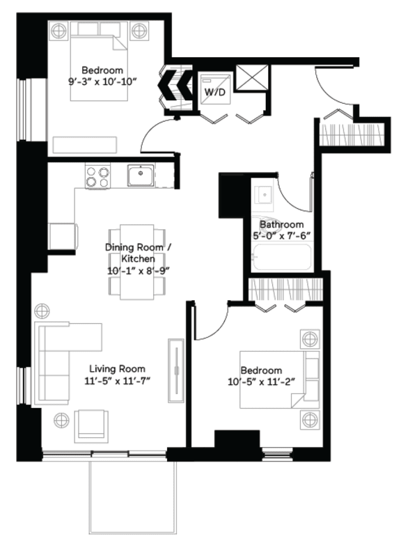 Floor Plans of loop by Claridge in Ottawa, ON