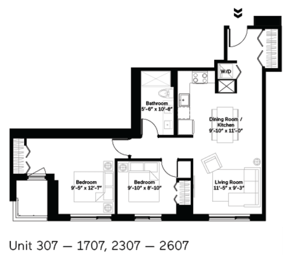 Floor Plans of loop by Claridge in Ottawa, ON
